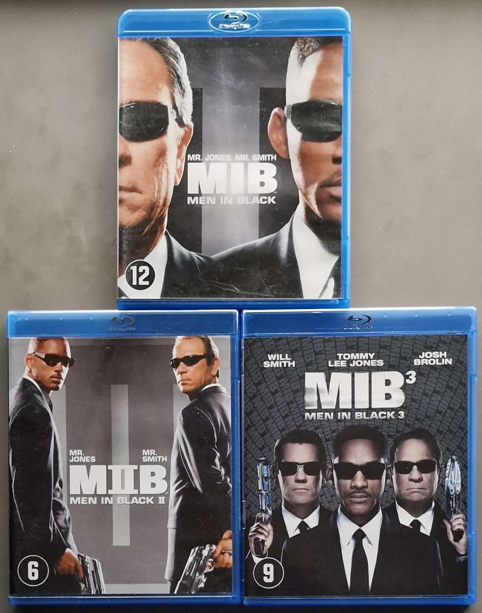 Men in Black Trilogy - Blu-ray - BlurayShop.nl