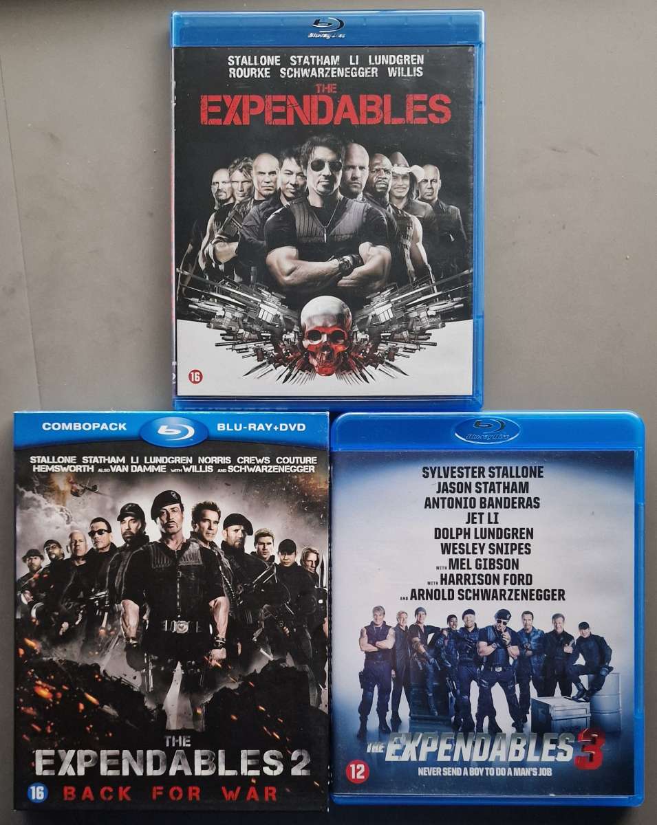 The Expendables Trilogy - Blu-ray Blu-ray - BlurayShop.nl
