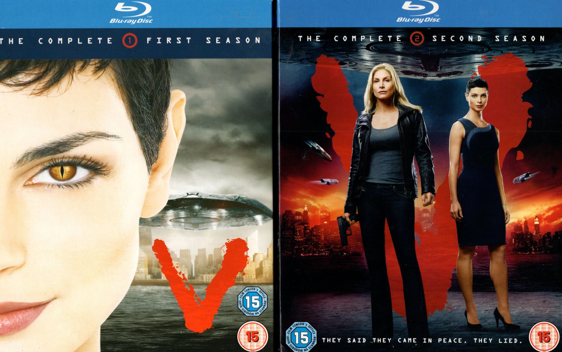 V - Seizoen 1 + 2 - Blu-ray (Import Met NL Ondertiteling) - BlurayShop.nl