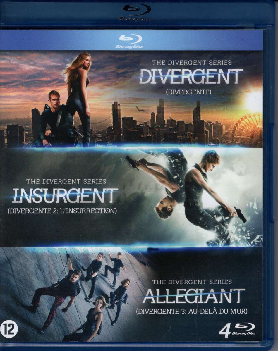 Divergent Trilogy - The Divergent Series - Blu-ray Blu-ray - BlurayShop.nl