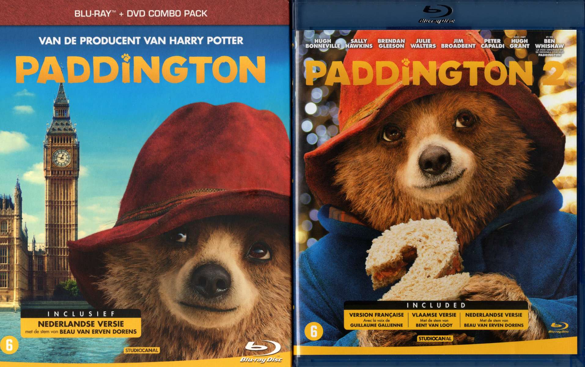 Paddington 1 + Paddington 2 Blu-ray - BlurayShop.nl