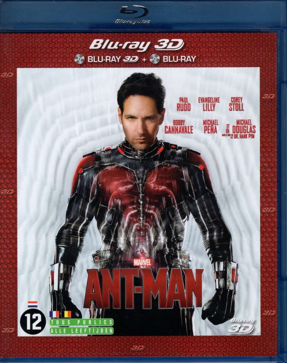 Ant-Man 3D + Blu-ray Blu-ray - BlurayShop.nl