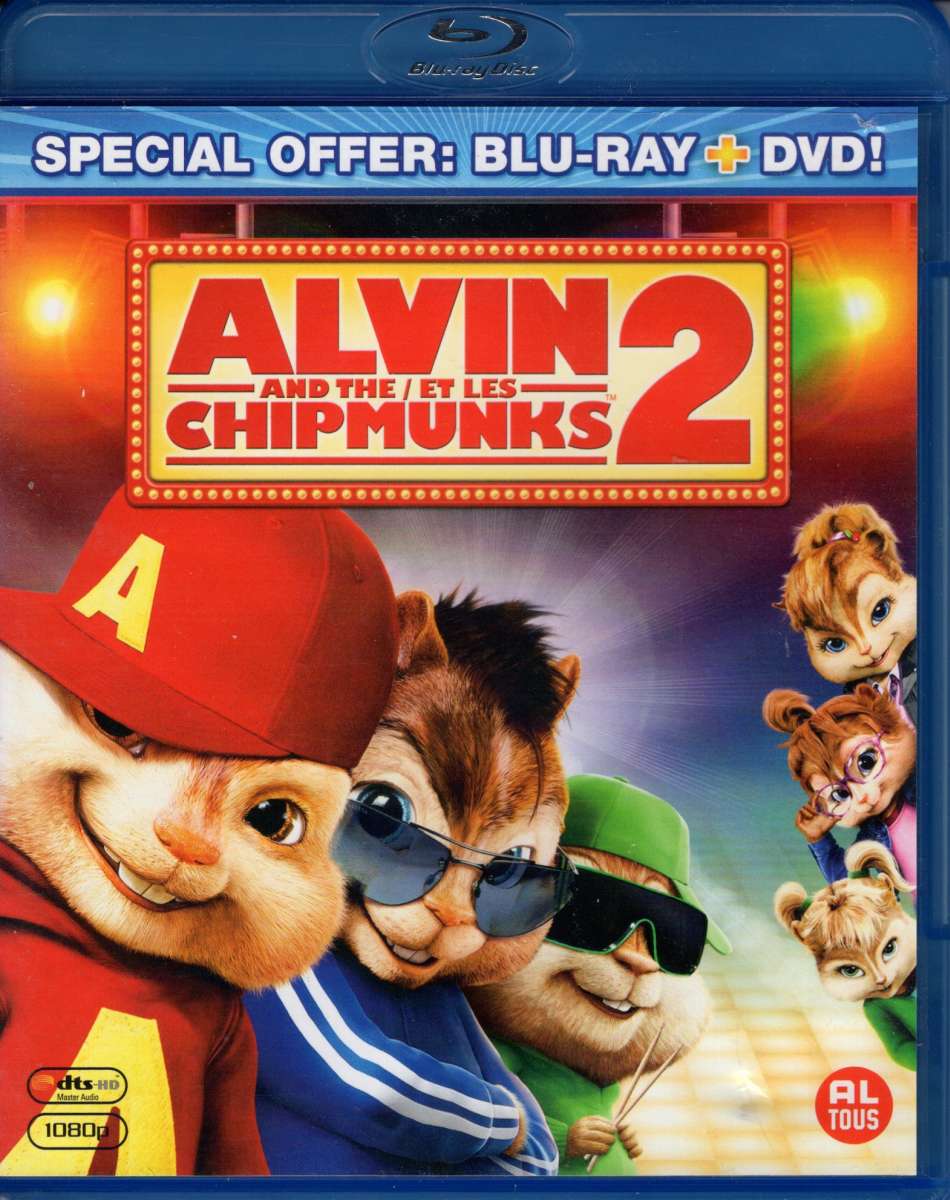 Alvin en de Chipmunks 2 Blu-ray - BlurayShop.nl