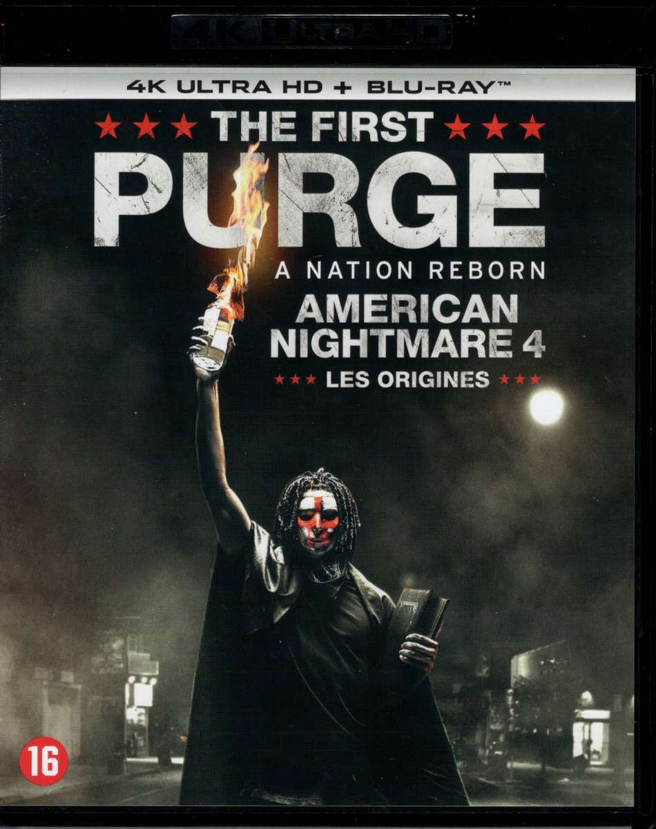 Purge 4 The First Purge - 4K Ultra HD + Blu-ray Blu-ray - BlurayShop.nl