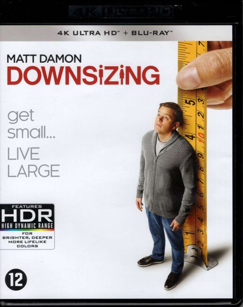 Downsizing - 4K Ultra HD + Blu-ray Blu-ray - BlurayShop.nl