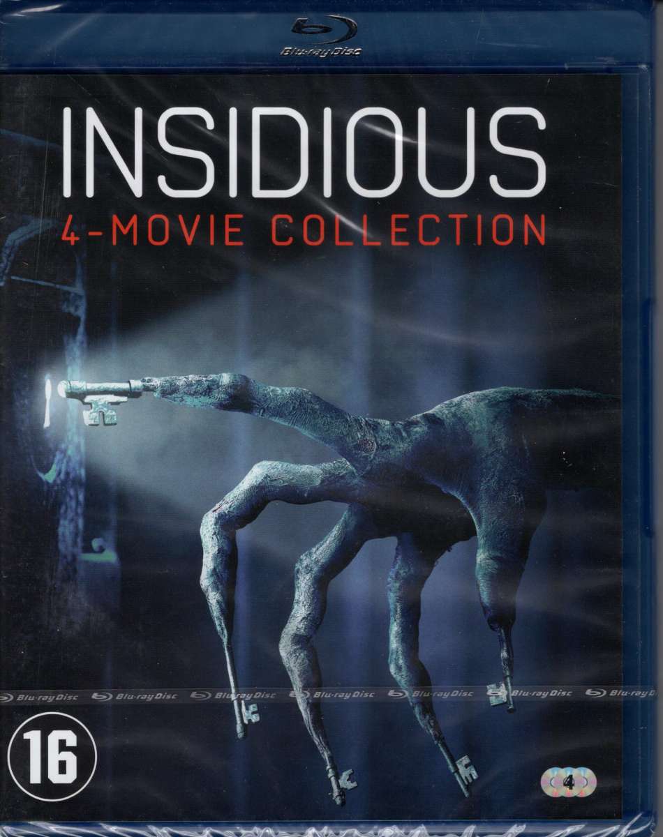 Insidious 4 movie collection Blu-ray - BlurayShop.nl