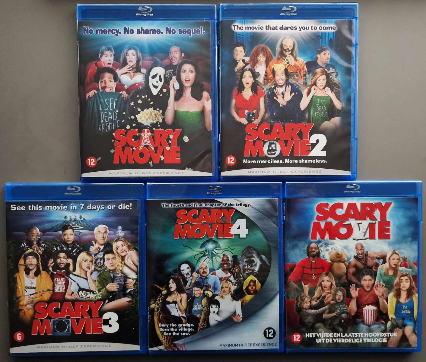 Scary Movie 1 t/m 5 Blu-ray - BlurayShop.nl