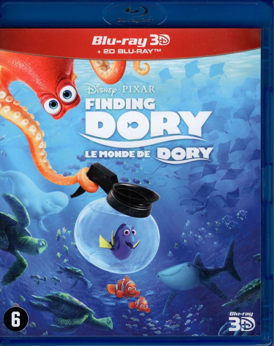 Finding Dory 3D + Blu-ray - BlurayShop.nl