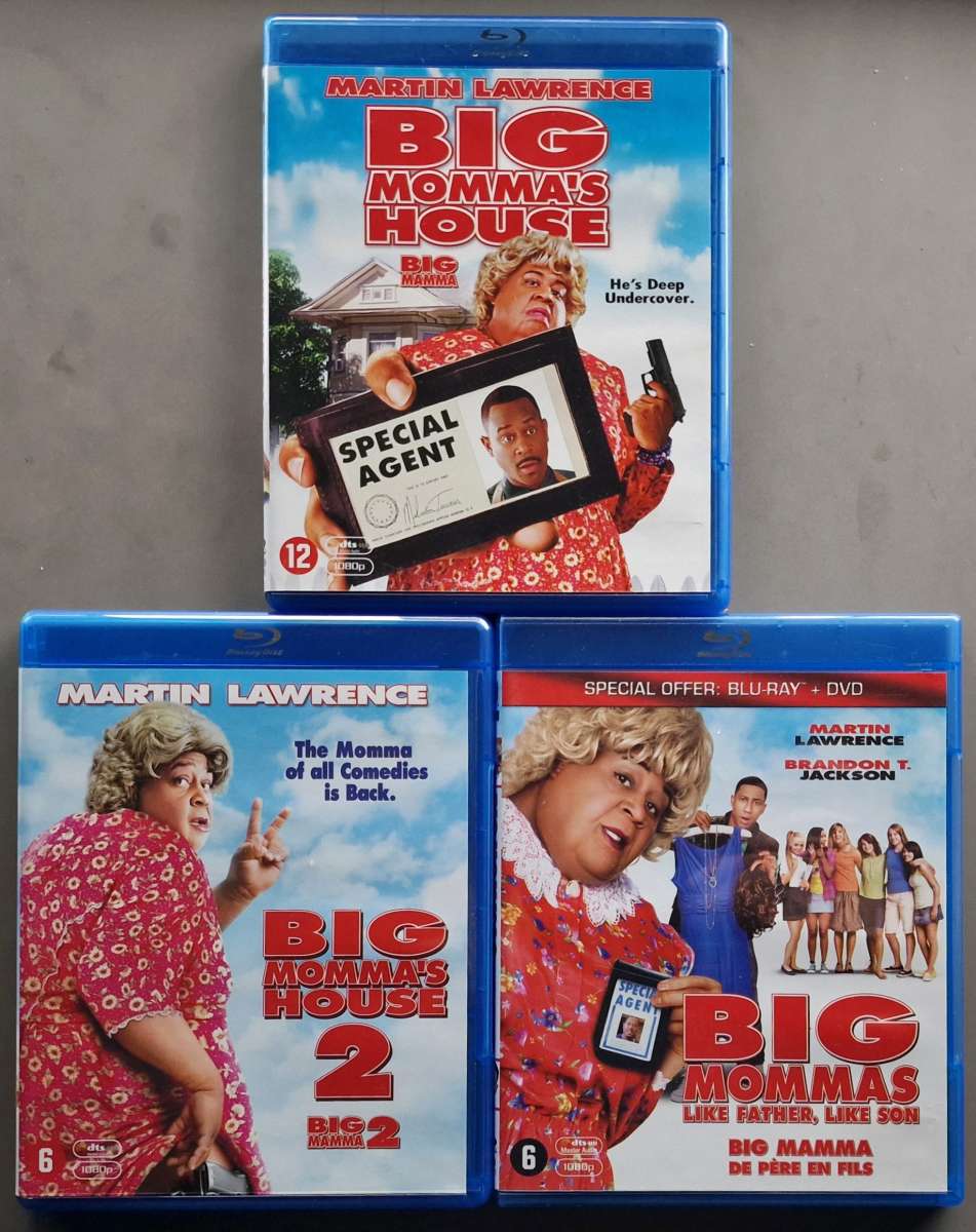 Big Momma's House 1, 2 en 3 Blu-ray - BlurayShop.nl