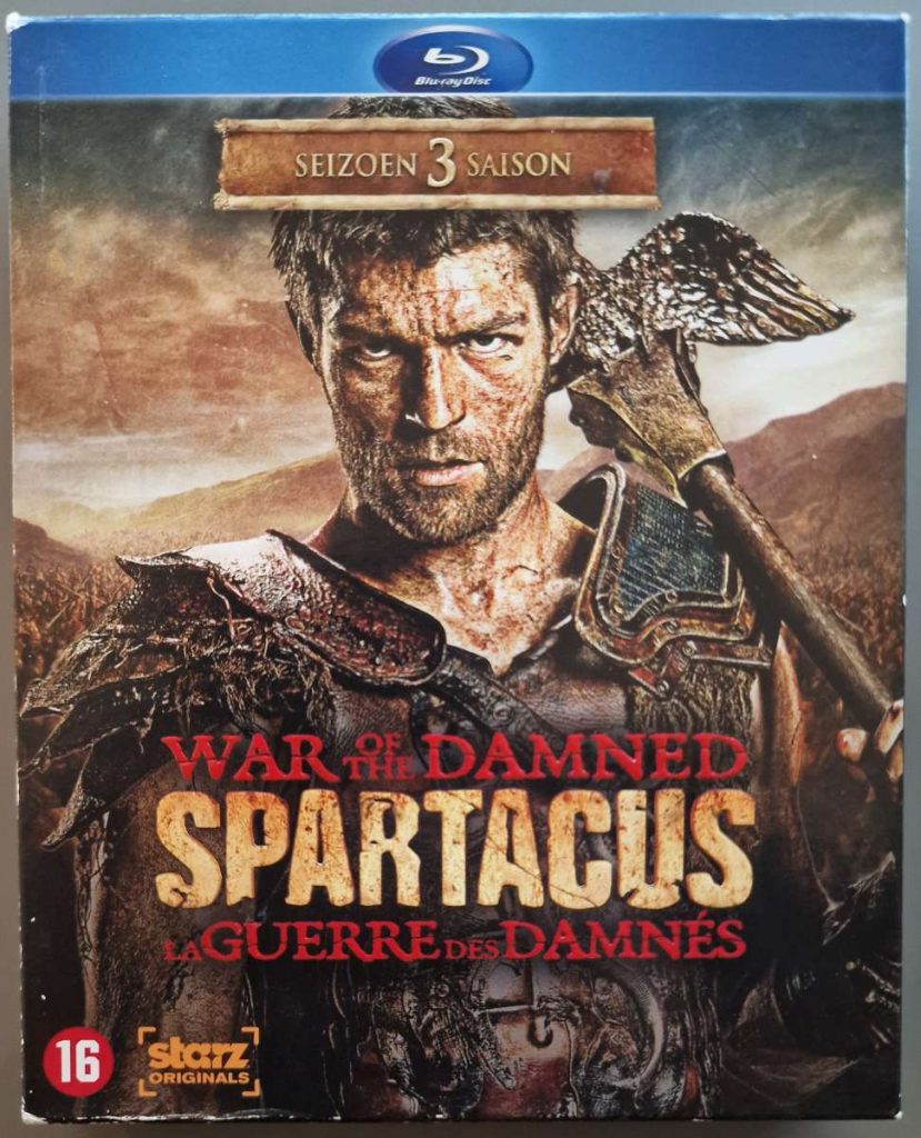 Spartacus - Seizoen 3 - War of the Damned - Blu-ray - BlurayShop.nl
