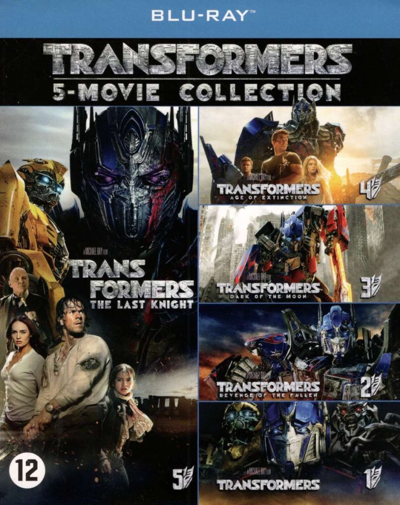 Transformers 5 Movie Collection - Blu-ray Blu-ray - BlurayShop.nl