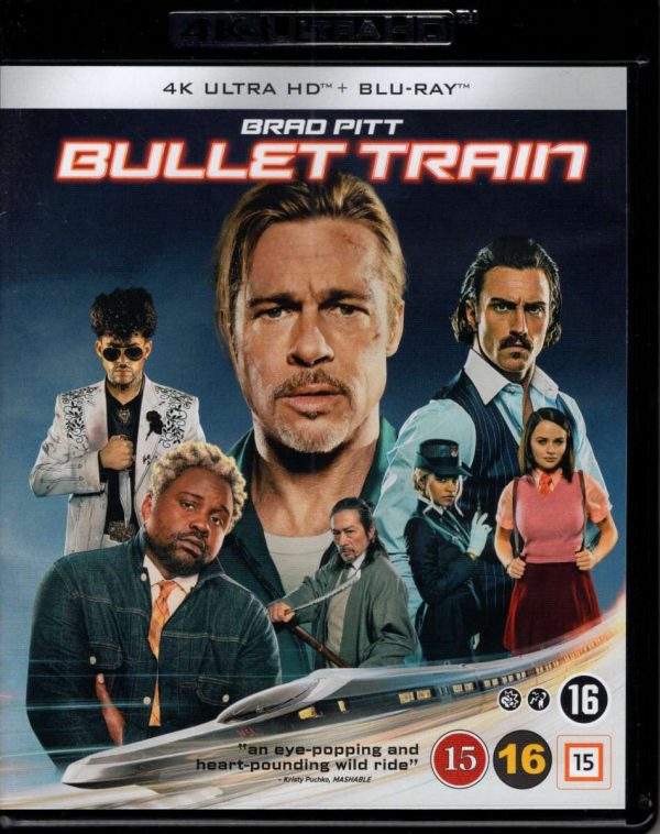 Bullet Train - 4K Ultra HD + Blu-ray - BlurayShop.nl